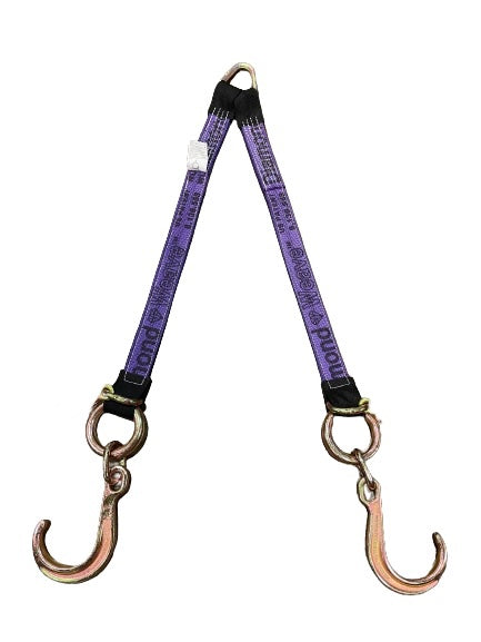 2" x 36" Tow Bridle w/ 8' Sport J Hooks – JRDG Towing & Trucking Supplies