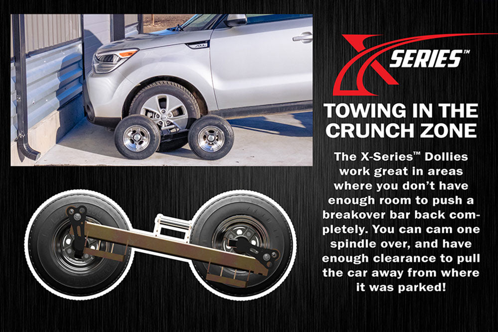 In The Ditch X-Series XL Dolly Sets eXtended Life Hub and Bearings ...