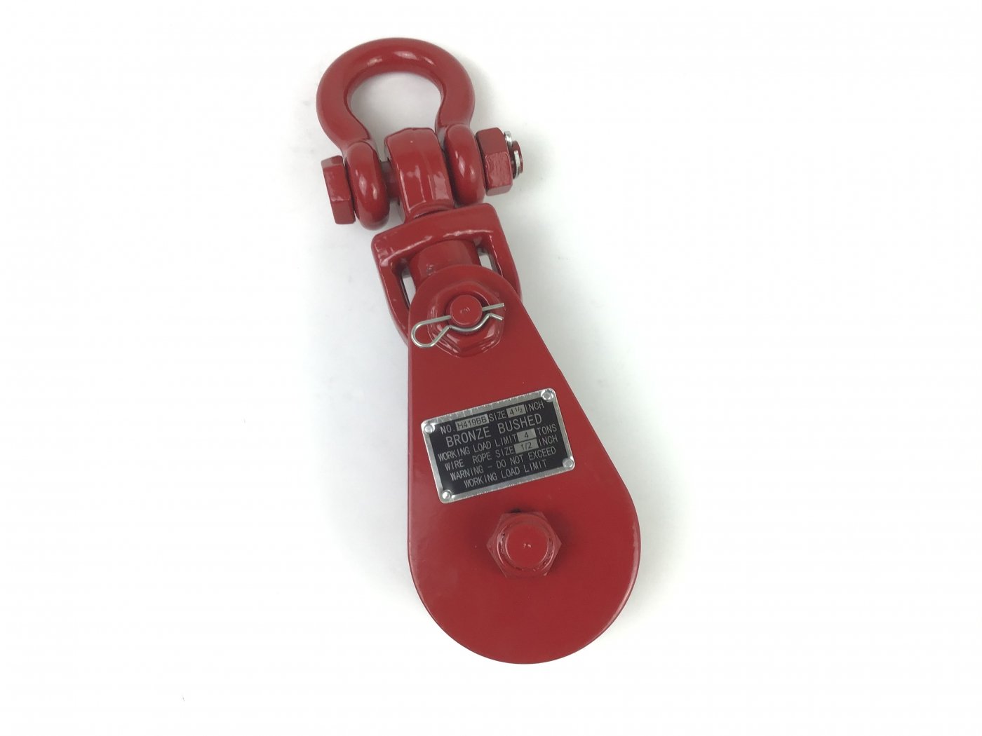 Snatch Block 4 ton w/ Shackle – JRDG Towing & Trucking Supplies